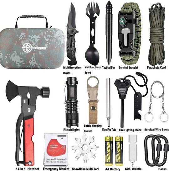30‑in‑1 Survival Kit | Compact Multi‑Tool Set AU – PrepPro Australia
